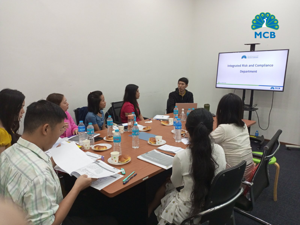 Integrated Risk Management Training - Myanmar Citizens Bank (MCB)
